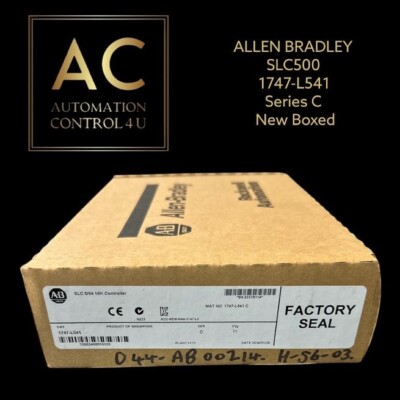 ALLEN BRADLEY SLC500 1747-L541 Series C - 16K PROCESSOR UNIT - NEW ...