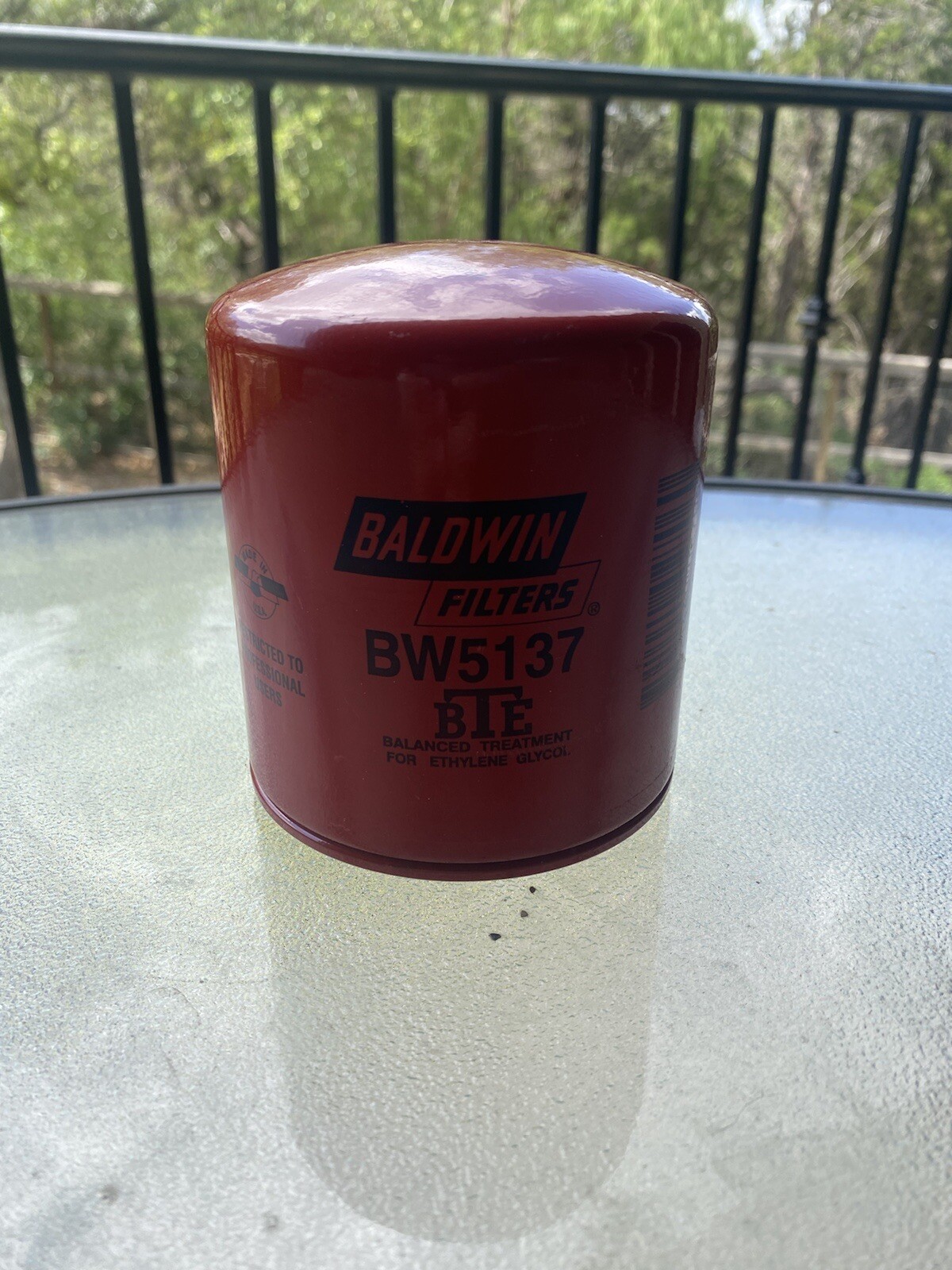 BALDWIN FILTERS BW5137 Coolant Filter, 3-11/16 x 4-13/32 In | eBay