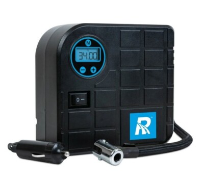 DIGITAL TYRE AIR COMPRESSOR DIGITAL AND PORTABLE TYRE INFLATOR BLUE ...