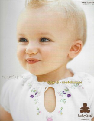 BABY GAP Children's Fashion 1-Pge Magazine PRINT AD Spring 2007 cute ...