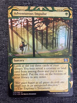 MTG Adventurous Impulse Foil x1 NM Strixhaven: Mystical Archive | eBay