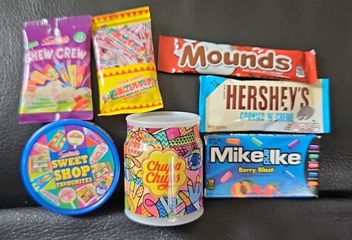 Mini Brands Candy LOT of 7 Mounds Sweet Shop Chupa Smarties Chew ...