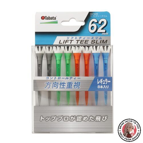 NEW TABATA (Tabata) Golf Tee Plastic Tee Regular Tee Lift Tee Slim A ...
