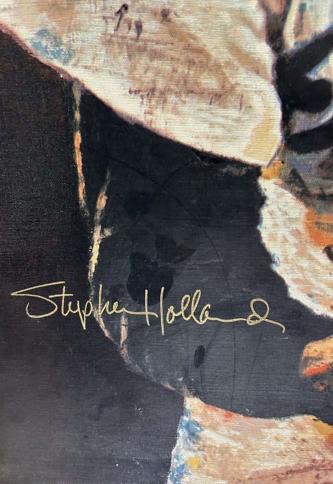 SANDY KOUFAX SIGNED AUTO AUTOGRAPH HOLLAND 36X29 CANVAS LE AP #9/23 PSA ...