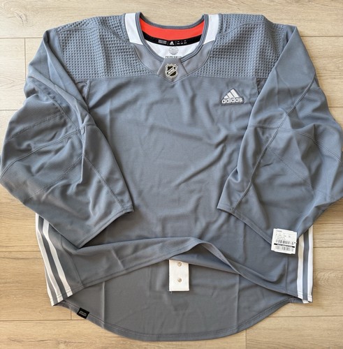 NEW Adidas MiC Authentic PrimeGreen Gray GOALIE CUT Practice Jersey ...