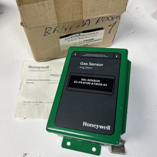 Honeywell EC-F9-NH3 Manning Systems Ammonia Gas Sensor, 0/100PPM, NOS ...
