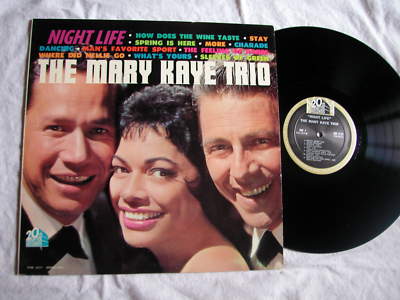 Mary Kaye Trio Night Life MINT pristine orig mono jazz | eBay