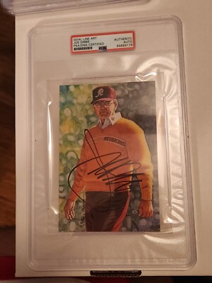 Joe Gibbs PSA DNA Slabbed Signed Goal Line Autograph GLAC | eBay