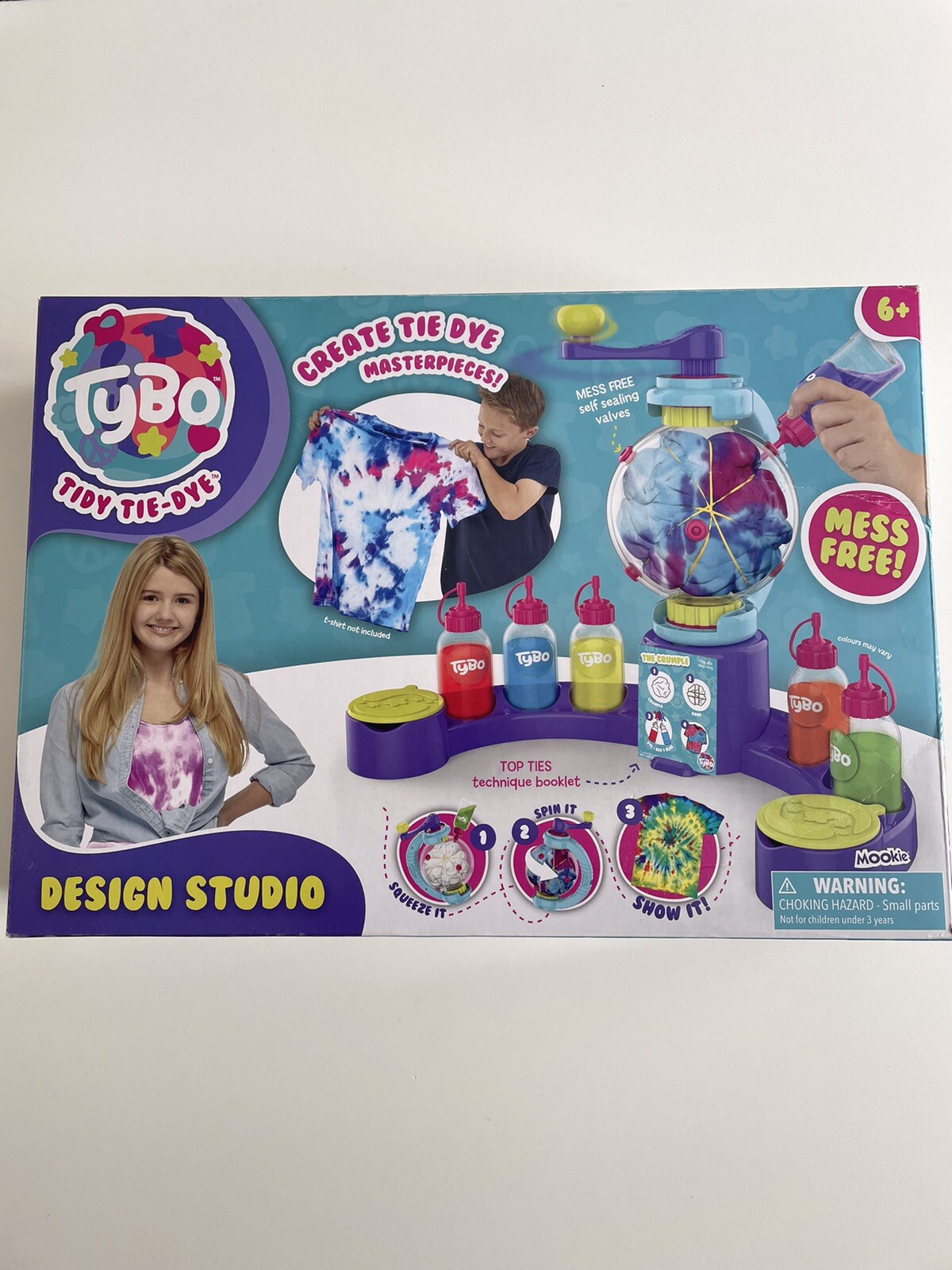 Tybo Tie-Dye Design Studio Craft Kit (1660) for sale online | eBay
