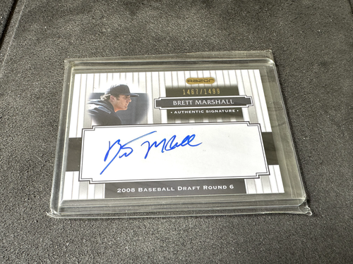 Brett Marshall 2008 Razor Signature Series Auto Autograph 1467/1499 | eBay
