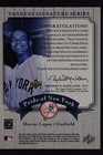 Hector Lopez Autograph 2003 UD Pride of New York Yankees Series Signed ...