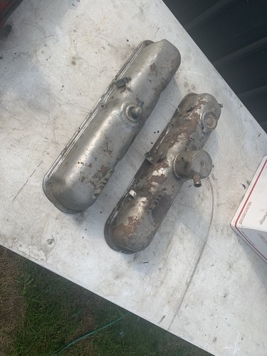 70-72 Dodge Plymouth 318 340 360 Mopar SB Valve Covers Coronet Dart ...