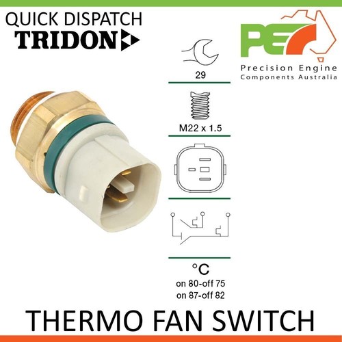 *TRIDON* Thermo Fan Switch For Volkswagen Transporter IV Diesel-incl ...