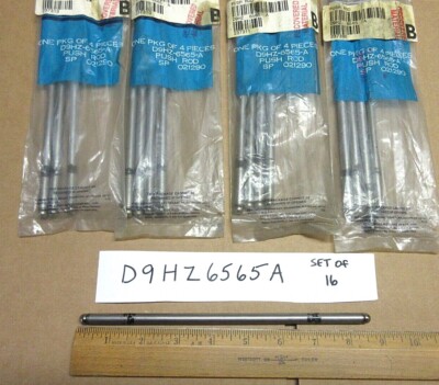 Ford D9HZ-6565-A set 16 push rods 1984-1991 E,F250, 350 7.5L 460 engine ...