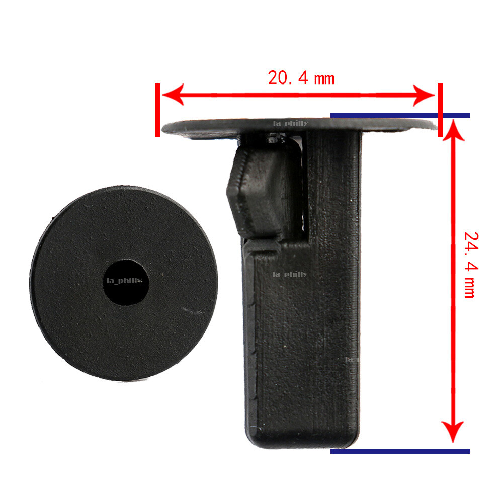 20 Plastic Fasteners Fender Liner Screw Grommets 9018906157 For Toyota ...