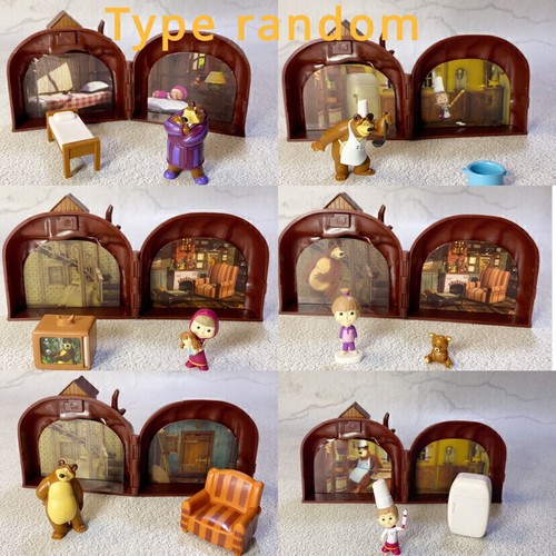 Little Red Riding Hood and Wolf Miniature Doll House Figure Set Type ...
