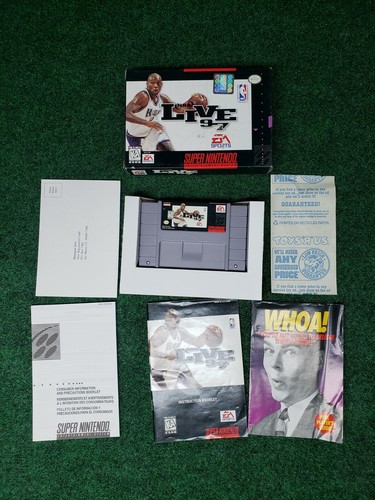 Super Nintendo SNES NBA Live 97 EA Sports Basketball Video Games | eBay