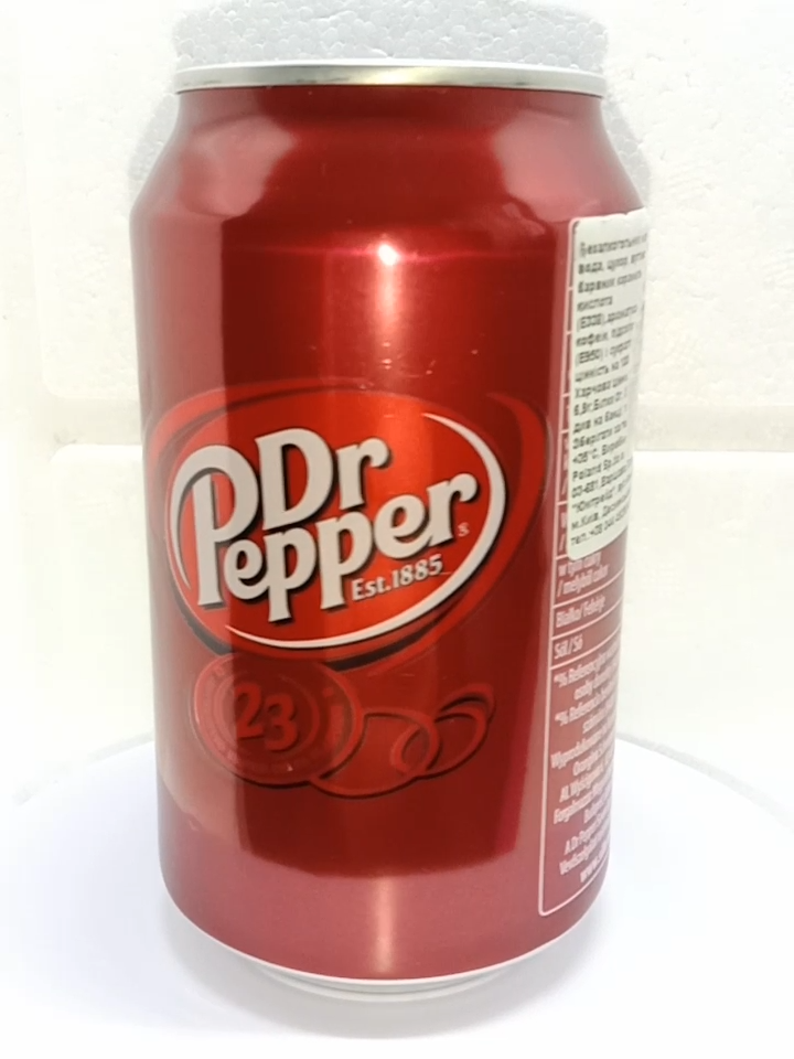 Empty Drink Can Dr.PEPPER 330 ml. Poland 2021 Top Open! | eBay