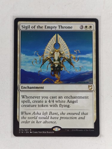 Sigil of the Empty Throne - Commander 2018 (C18) Magic the Gathering ...