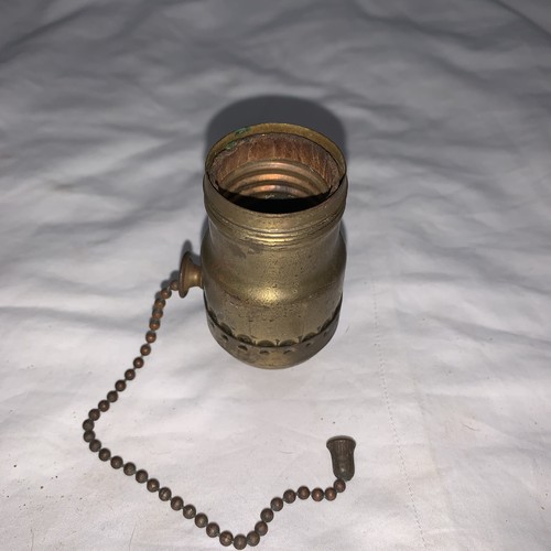 Vintage Pull Chain Lamp / Light Socket Salvage Parts Or Repair | eBay