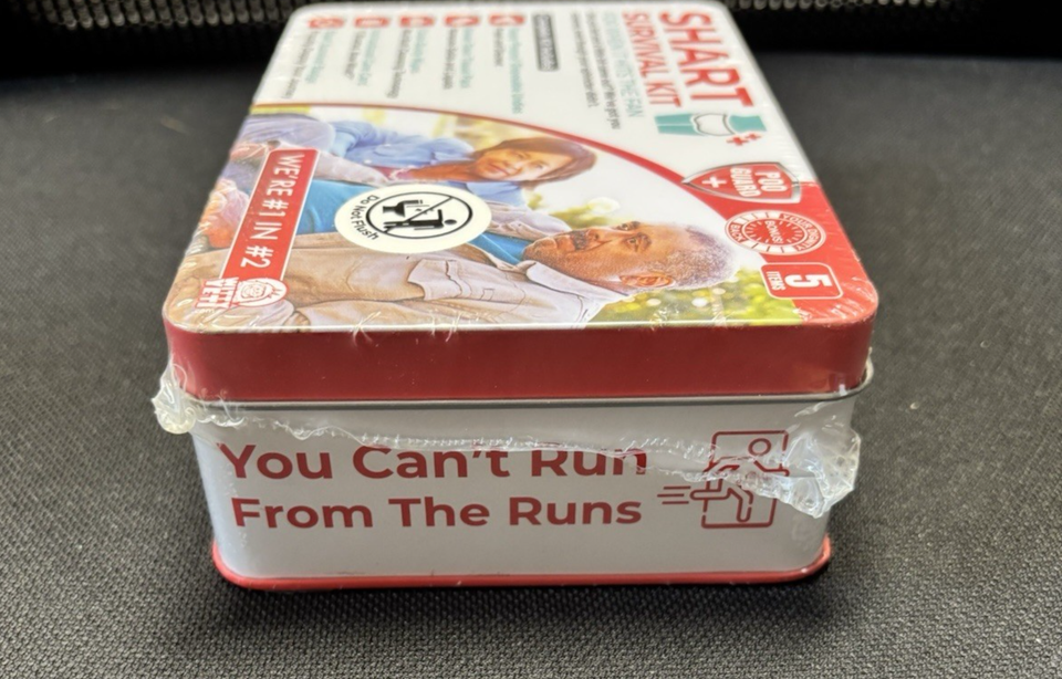 Shart Survival Kit: Gag Gift with Wipes, Brown Tissues, Disposable ...