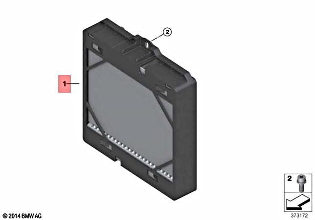 Genuine BMW F80 F82 F83 M3 M4 Auxiliary Coolant Radiator RIGHT OEM ...