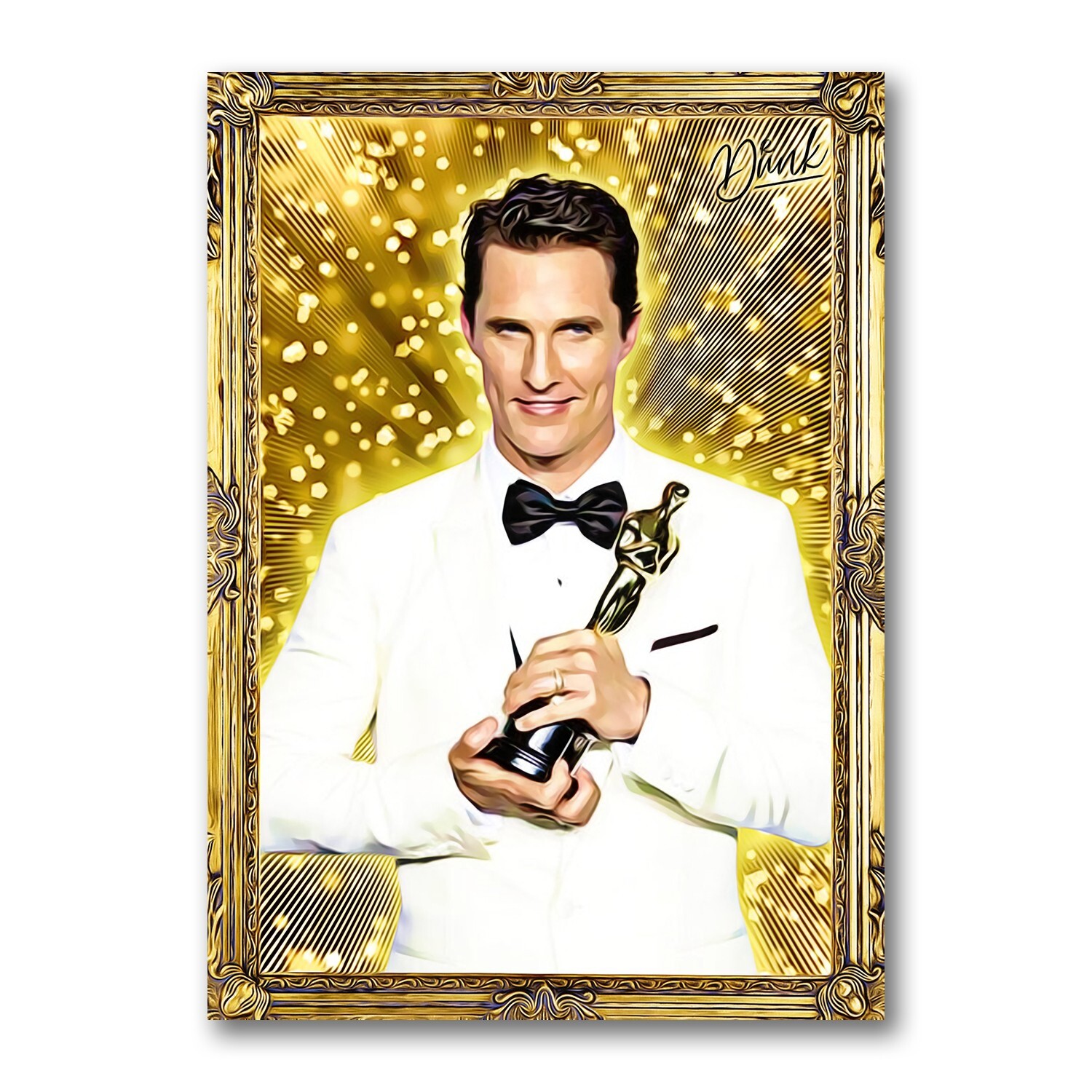 Matthew McConaughey Gold Getter Sketch Card Limited 02/30 Dr. Dunk ...