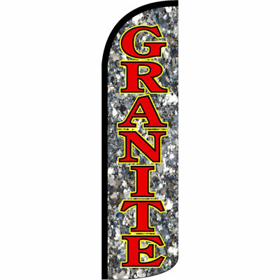 Granite Flag Flutter Feather Banner Swooper Windless | eBay