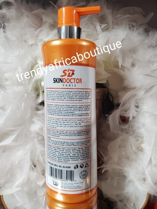 3pcs. Skin DOCTOR PARIS Firming & Whitening Lotion, Shower Gel & Face ...