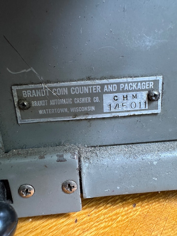 coin counter machine. Has ability to count and wrap coins. | eBay