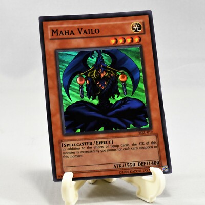 YuGiOh Maha Vailo SPELL RULER Super Rare 3D Holo MRL-012 NM Free S/H | eBay