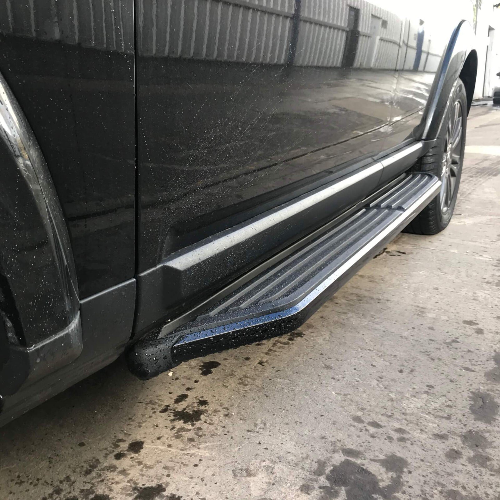 All black running board fits for Land Rover Discovery 4 2010-2016 LR4 ...