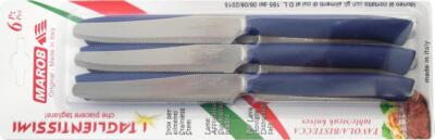 Set 6 Coltelli da tavola blu lama in acciaio Marob | eBay.de