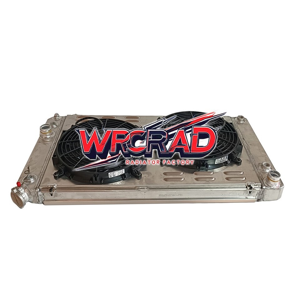 26.3" W Core Aluminum Radiator+Shroud+Fan For 1986-2005 Chevy S10 LS ...