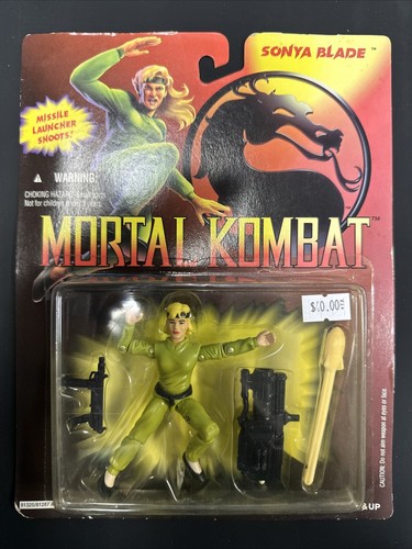 Mortal Kombat Sonya Blade 5" Action Figure 1994 Hasbro Toys Vintage | eBay