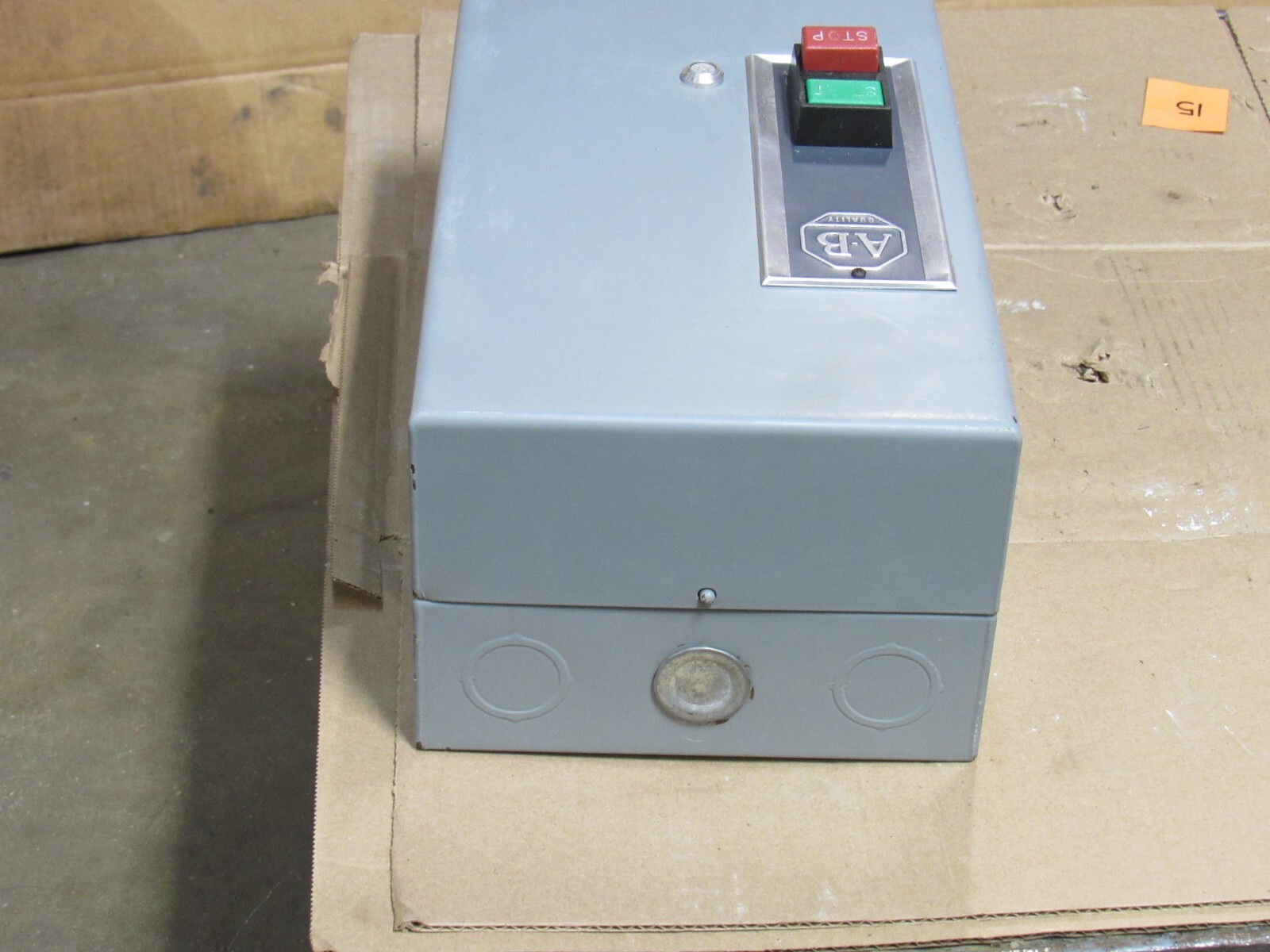 ALLEN BRADLEY MAGNETIC MOTOR CONTROLLER 509-CAA-1 SER B SZ 2 3PH 460 ...