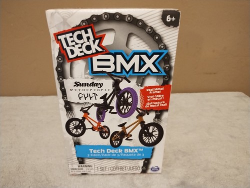 Tech Deck BMX x Sunday Cult We The People 3 Pack Bike Toy Package ...