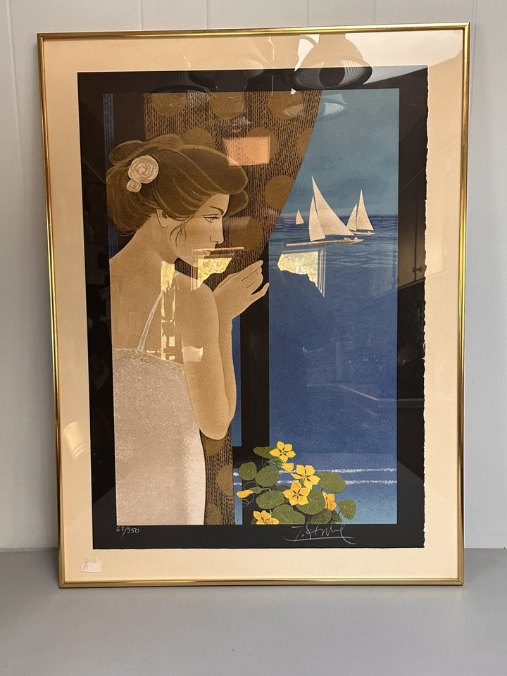 YVES GANNE MODERN FRENCH LITHOGRAPH - LIMITED EDITION Hand Signed- Rare ...