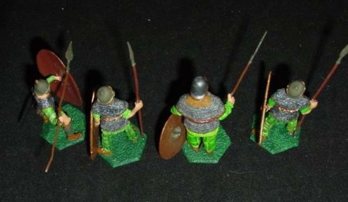 (4) New Hope Design Osprey - Gallic Warriors - 54mm Miniatures (Pro ...
