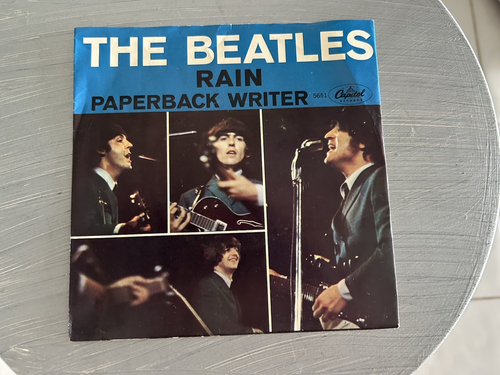 1966 BEATLES 45 w/Picture Sleeve PAPERBACK WRITER/RAIN; CAPITOL 5651 ...