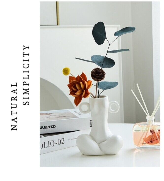 Vase Body Shape Female Body Shape Ceramic Vase – G Decor