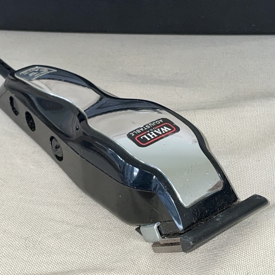 Wahl Precision MC2 Stainless Steel Black Adjustable Electric Hair ...