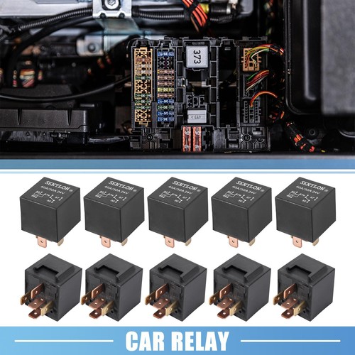 10pcs JD2912-1Z-24VDC 5 Pin 40A DC 24V 28VDC Car Vehicle Fuse Relay ...
