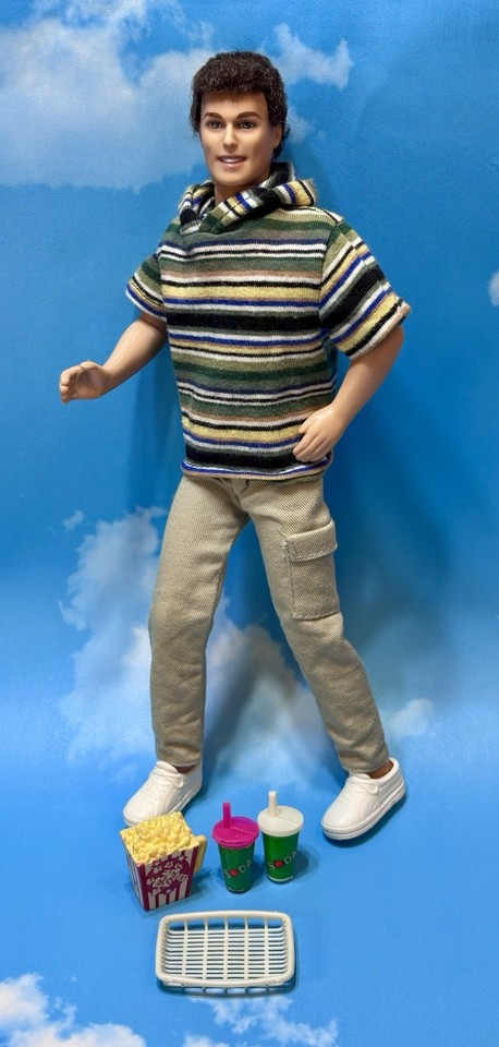 Movie Date Ken Doll redressed Rooted Hair & Accessories | eBay Australia
