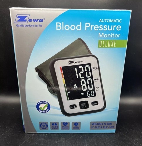 Zewa UAM-830XL Automatic Blood Pressure Monitor with XL Cuff | eBay