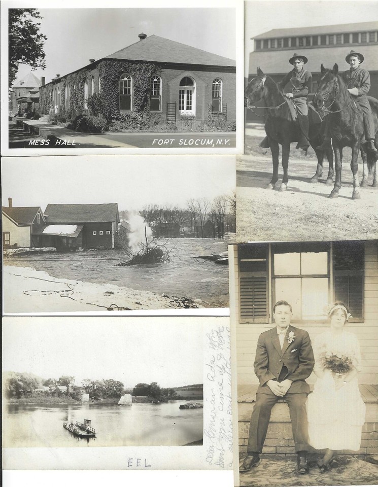 VINTAGE REAL PHOTO POSTCARD LOT, 46 POSTCARDS, MIX OF POSTED AND NOT ...