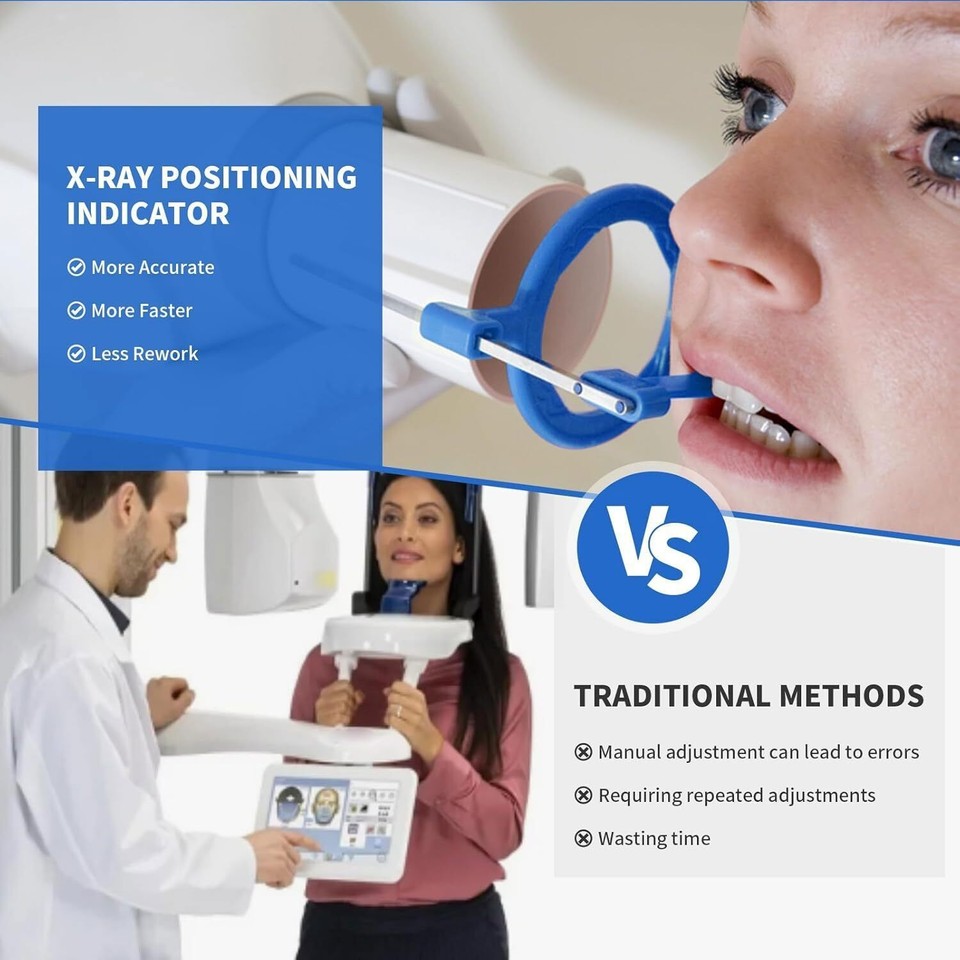 6x Dental X-Ray Aiming Ring for Bitewing/Posterior/Anterior Imaging ...