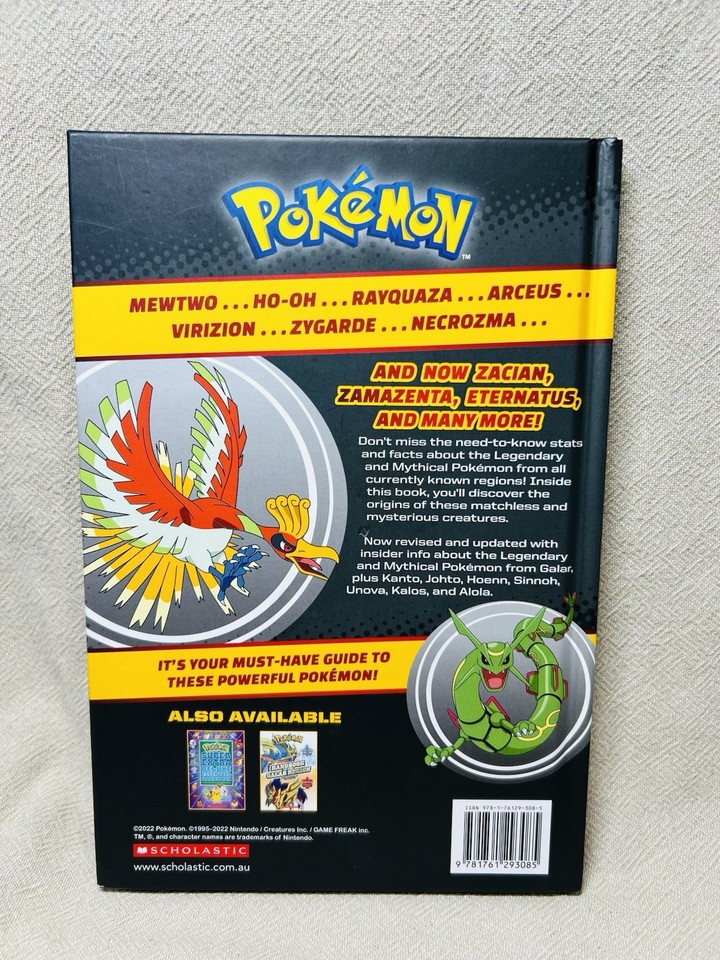 Pokémon Legendary and Mythical Guidebook: Super Deluxe Edition Rare ...