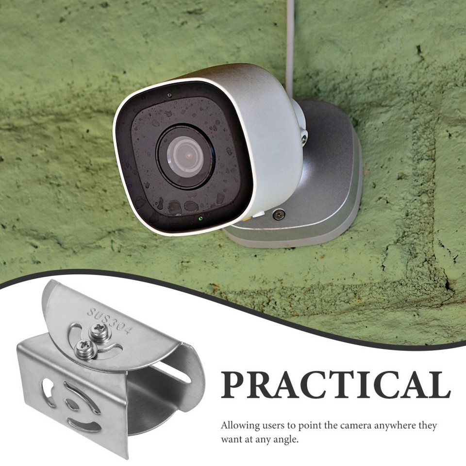 Monitor Stand Riser Wall Mount Security Camera Holder Mounting Bracket ...