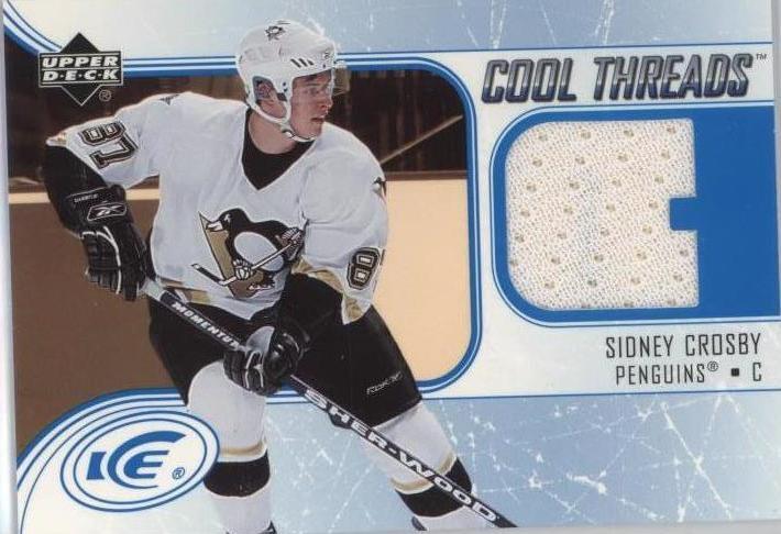 2005-06 Upper Deck Ice - Cool Threads Sidney Crosby #CT-SC (MEM, RC ...